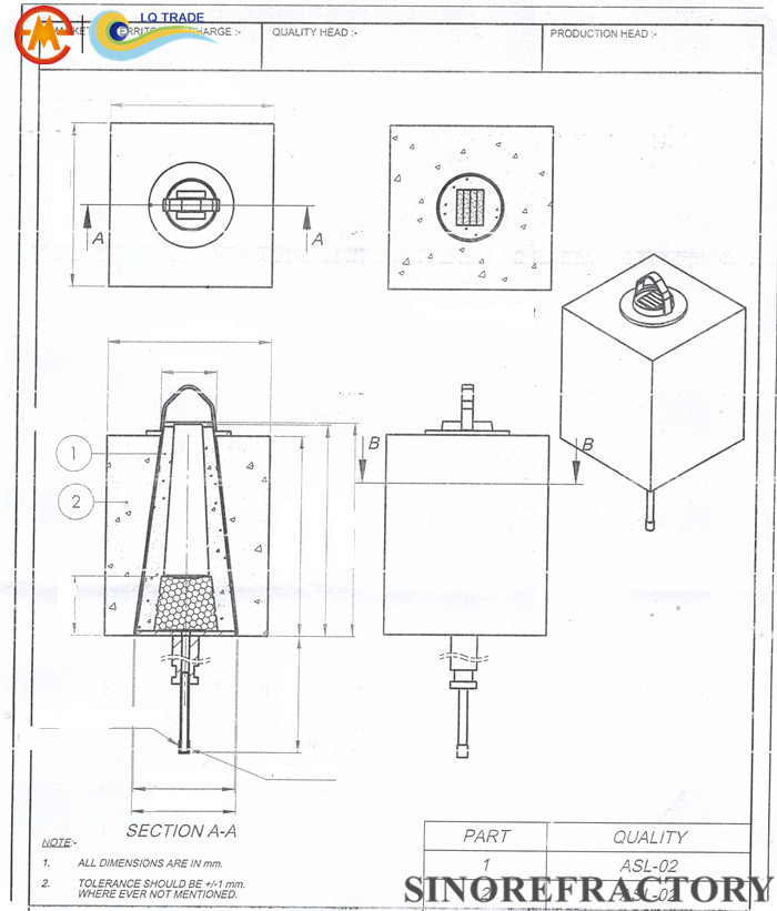 Segment Plug-Product Details-山东中耐新材料有限公司-山东中耐新材料有限公司